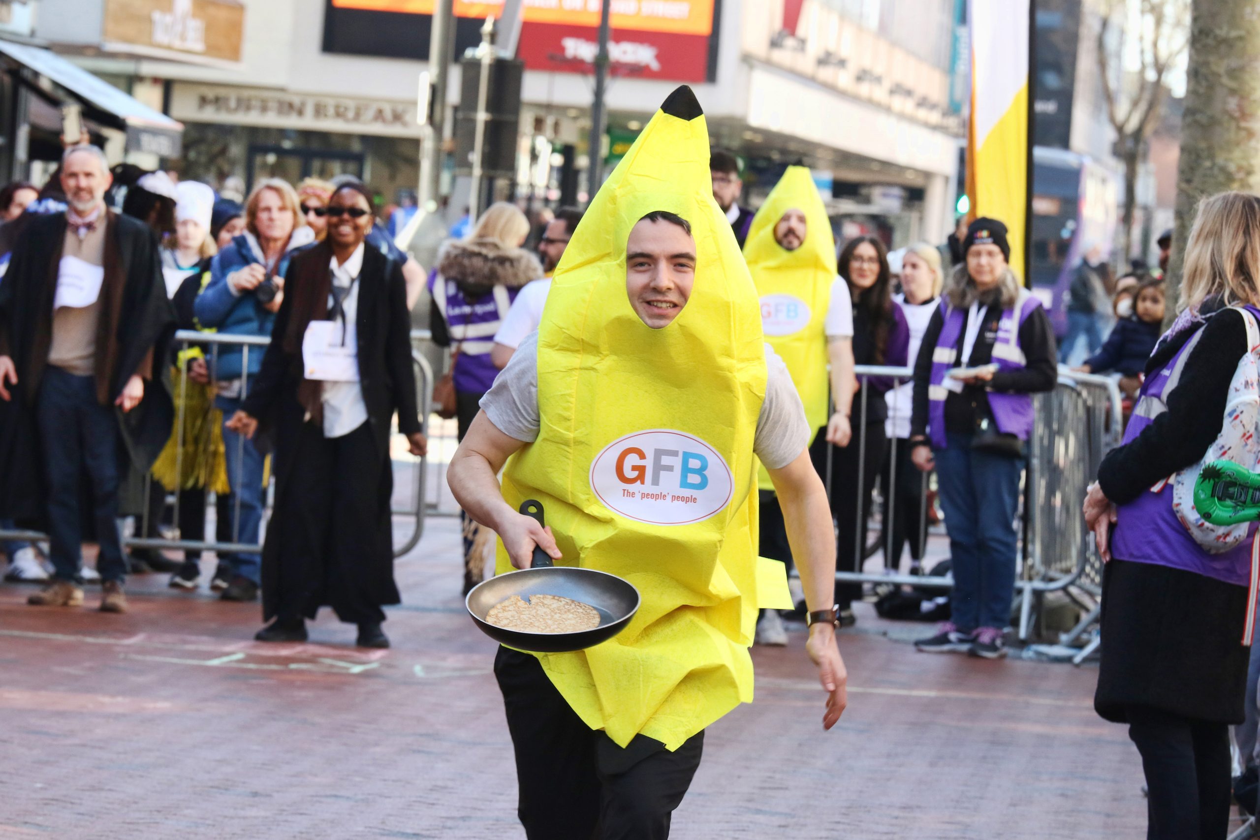 Pancake Race 2025 - thank you Reading!